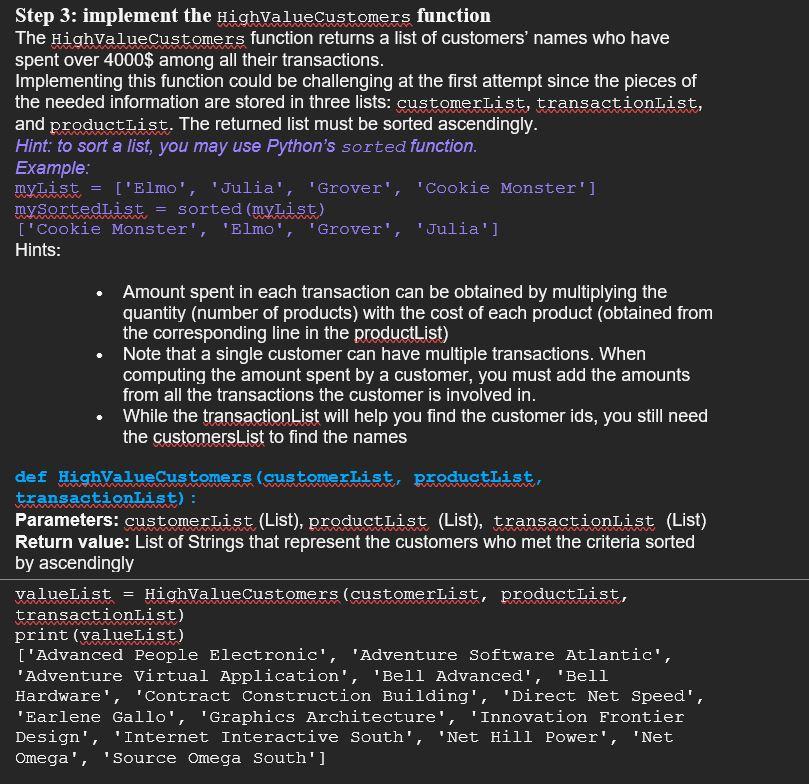 Solved i need help completing this question, i need the | Chegg.com