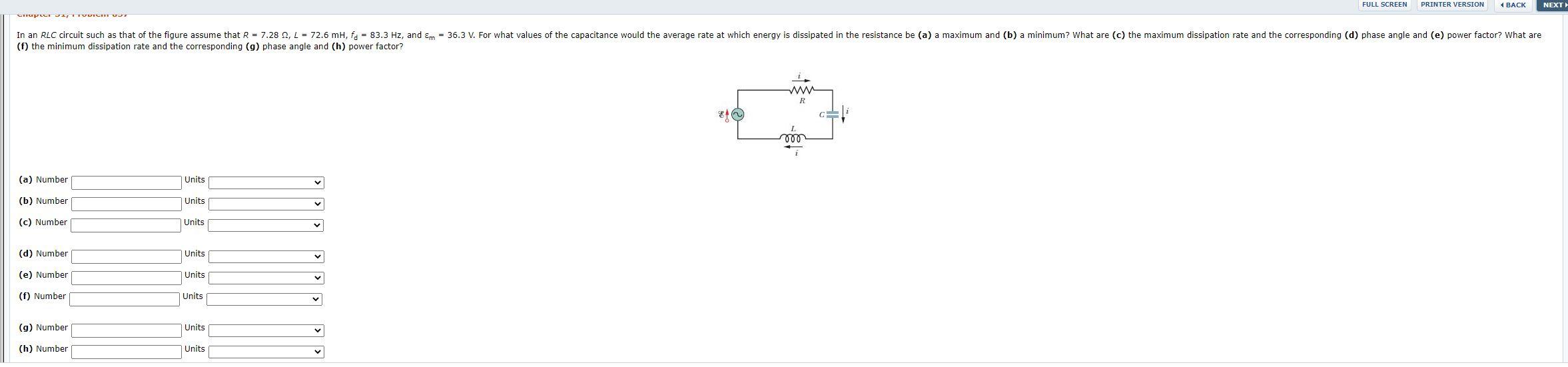 Solved FULL SCREEN PRINTER VERSION | Chegg.com