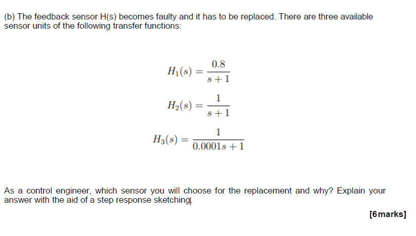 Solved Consider the closedloop feedback system given in | Chegg.com
