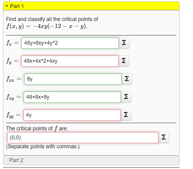 Solved Find and classify all the critical points of | Chegg.com
