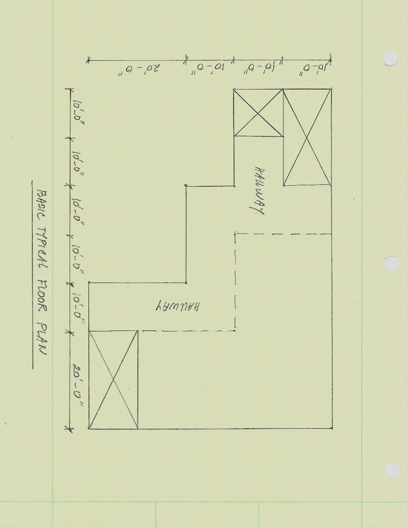 Concrete Framing Plan The attached diagram shows a | Chegg.com