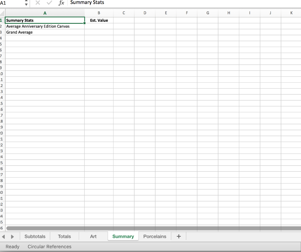 Step Instructions Points Possible The Summary sheet | Chegg.com
