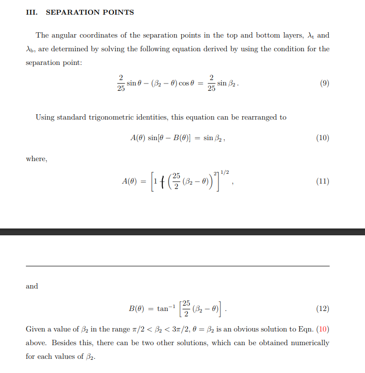 Solved Question 2 A sketch of the flow showing important | Chegg.com