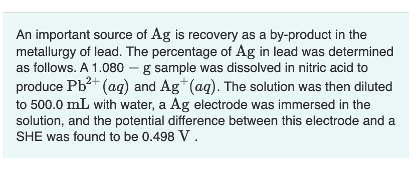 Solved 21) What was the percent Ag by mass in the | Chegg.com