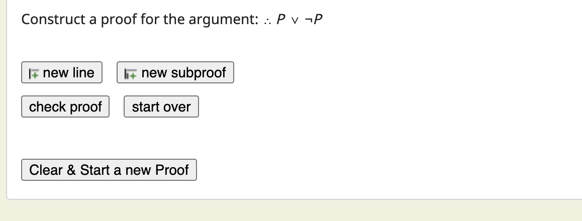 Solved Construct a proof for the argument: :: PV GP # new | Chegg.com