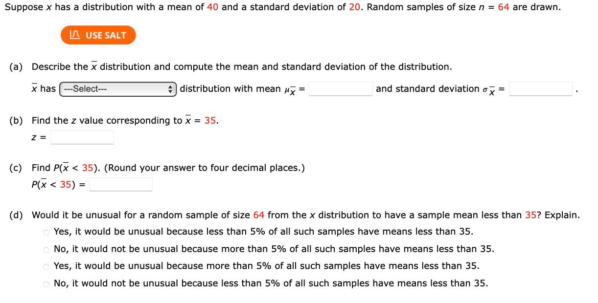 Solved Select options: a binomial, a poisson, a normal, a | Chegg.com