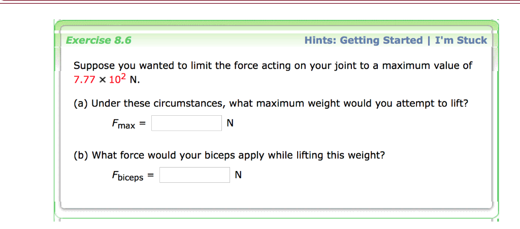 Solved Exercise 8.6 Hints: Getting Started | I'm Stuck | Chegg.com
