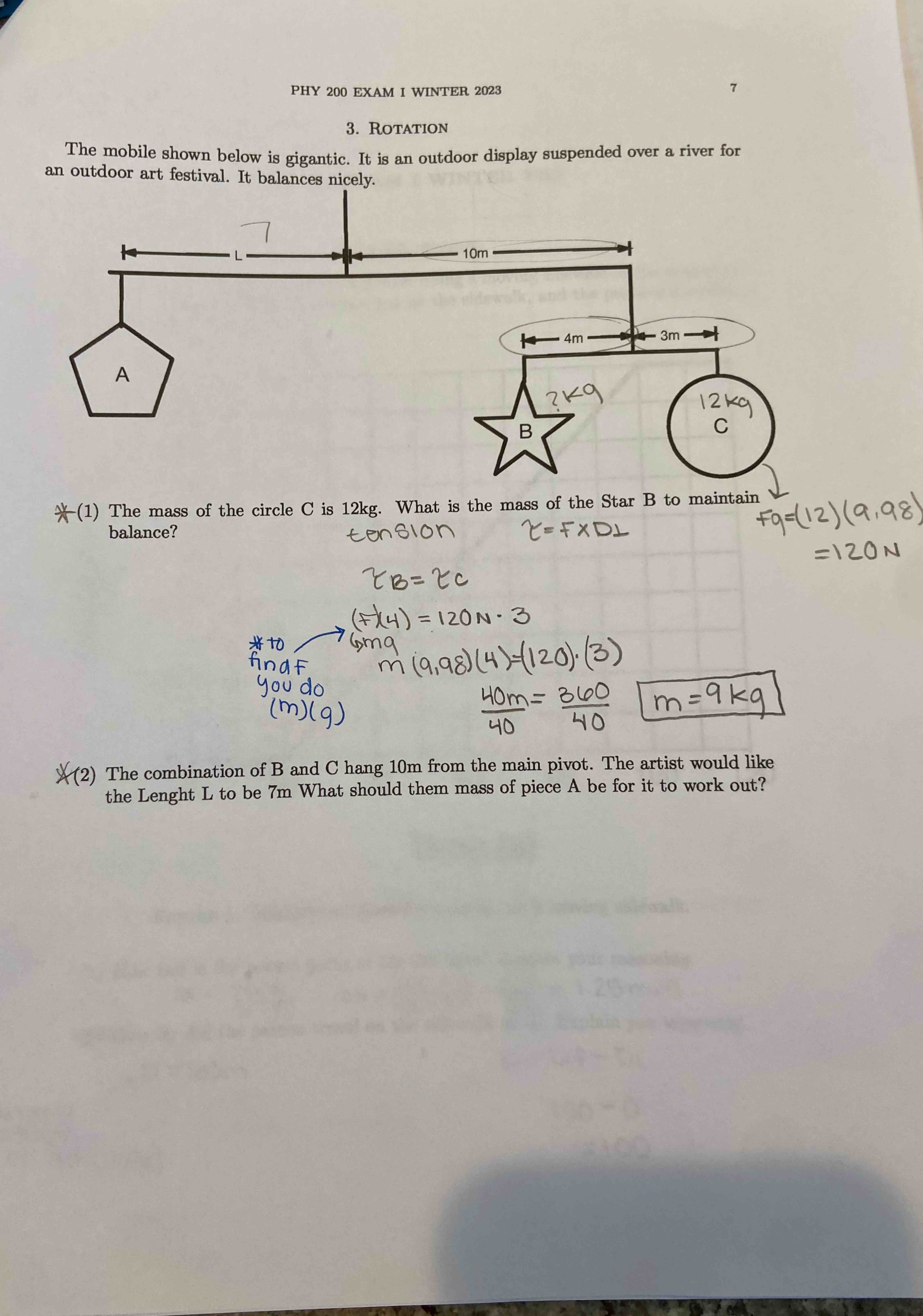 Solved I need help solving the second part | Chegg.com