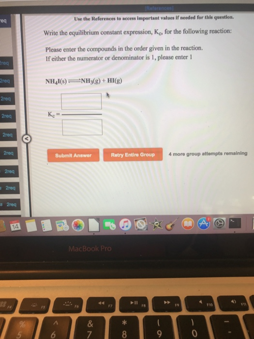 Solved eq Use the References to access important values if | Chegg.com