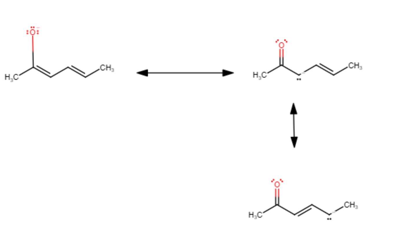Solved Add curved arrow(s) to convert each resonance | Chegg.com