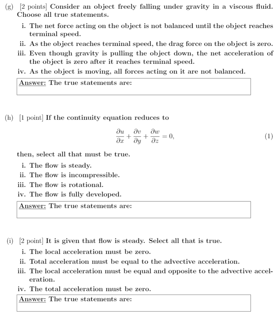 Solved 1. Solve the short answer problems and indicate your | Chegg.com