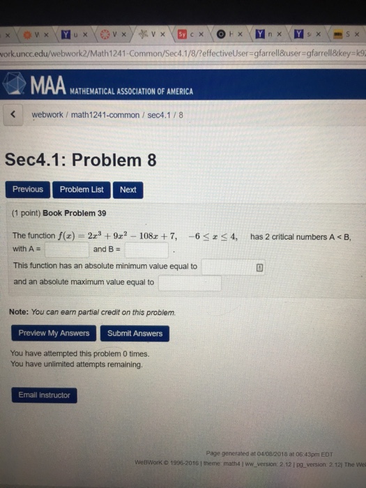 Solved ork.uncc.edu/webwork2/Math | Chegg.com