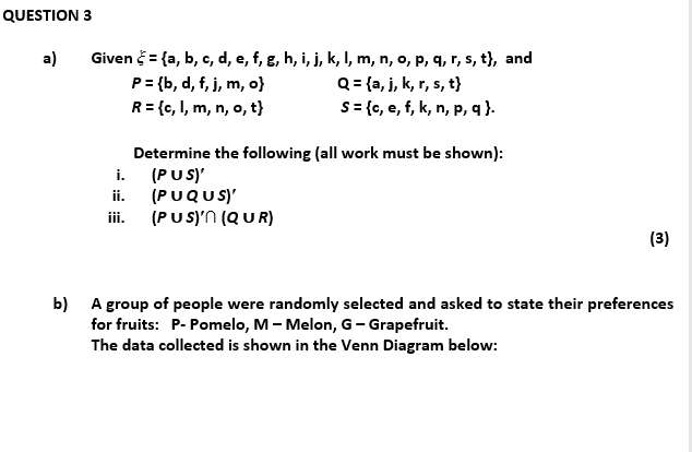 Solved a) There are a few different types of numbers. Select | Chegg.com