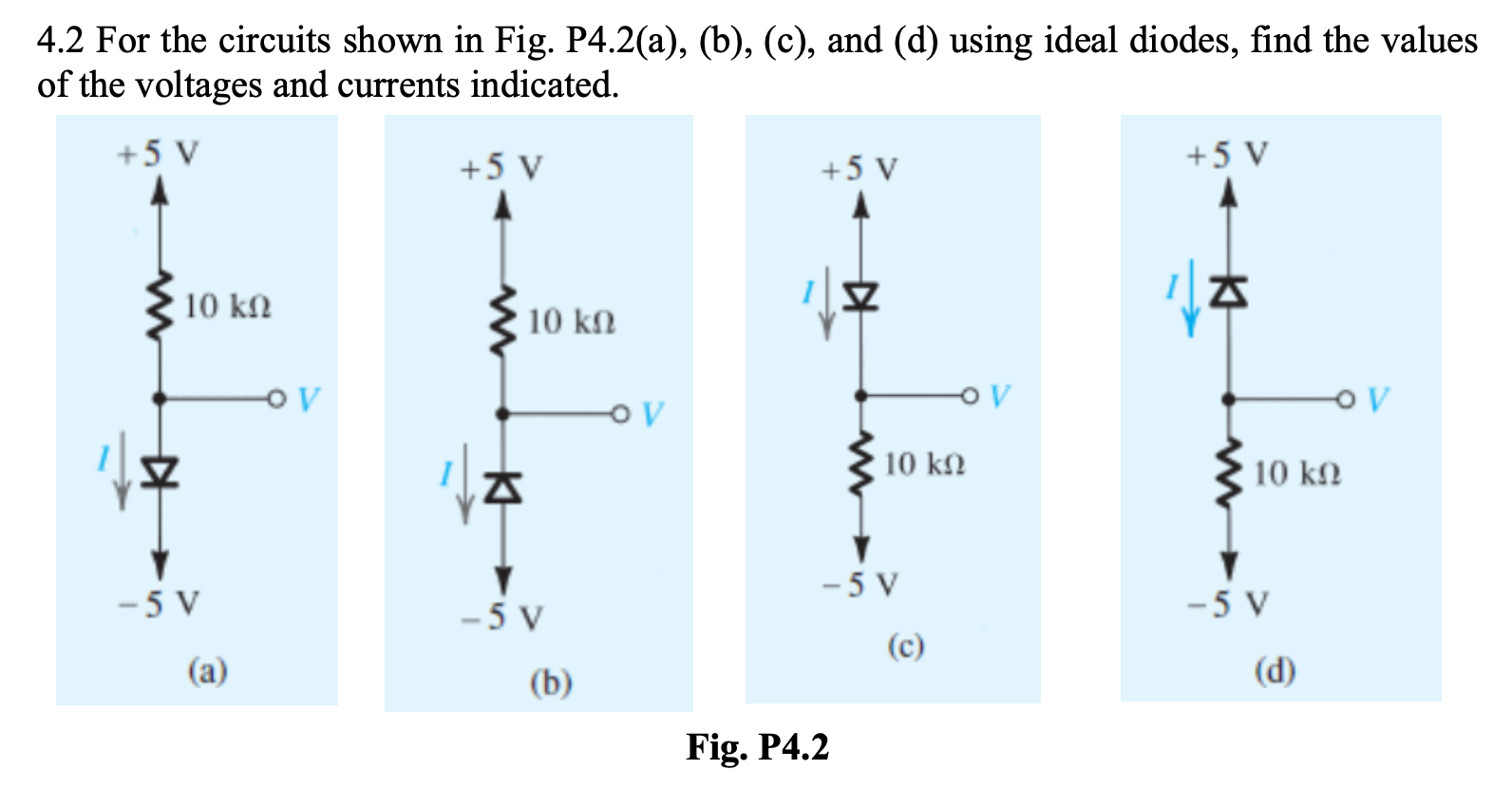 Solved 42 For The Circuits Shown In Fig P42a B C 9701