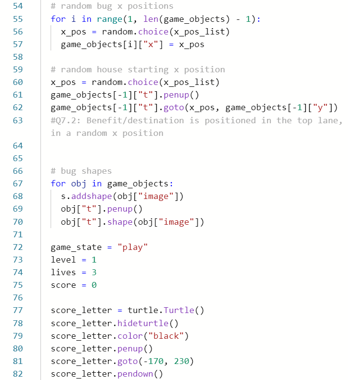 Solved ON 9 10 11 import turtle import random 1 12 13 14 15 | Chegg.com