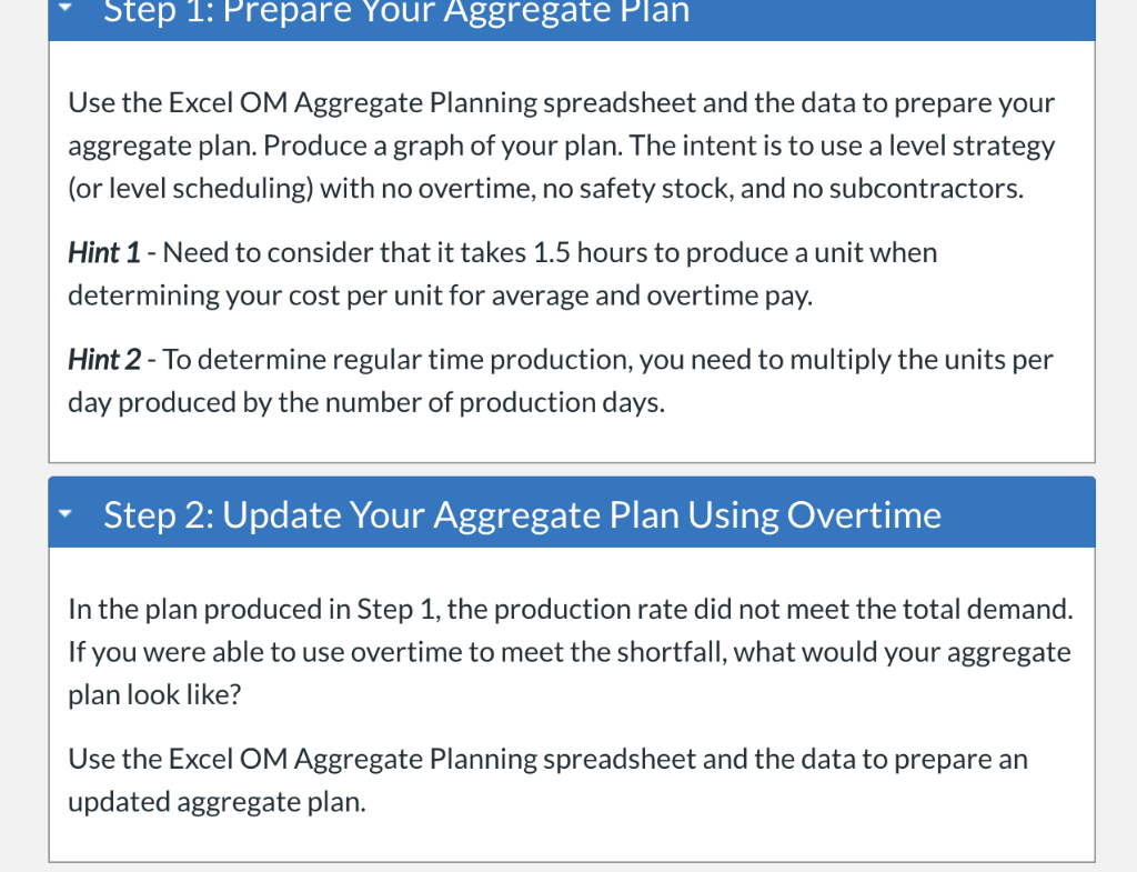 In the Module Overview, we stated that an "aggregate | Chegg.com