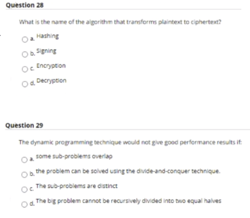Solved Question 26 What is the value of the shared secret | Chegg.com