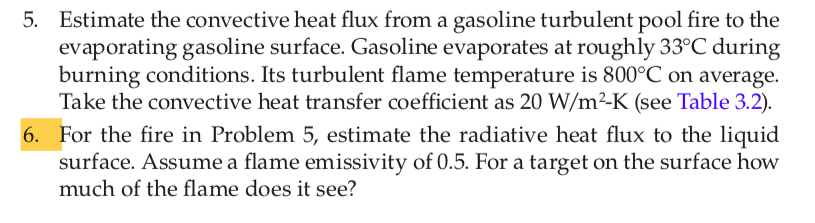 Solved TABLE 3.2 Typical Values for Convective Coefficients, | Chegg.com