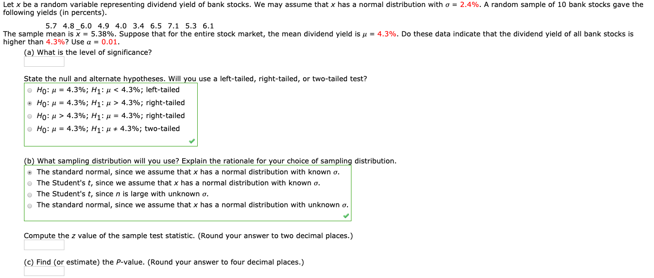 Solved Let x be a random variable representing dividend | Chegg.com