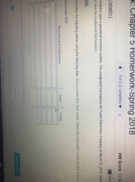 Solved petual d trial Requirements 1. Journalize the | Chegg.com Solved petual d trial Requirements 1. Journalize the | Chegg.com