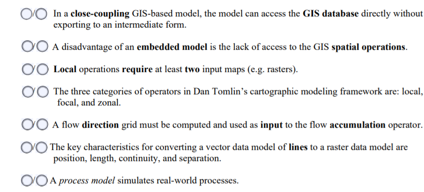 Solved In a close-coupling GIS-based model, the model can | Chegg.com