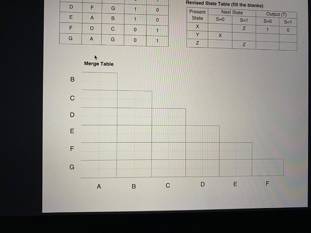 Solved 11. [10%] State Reduction For the state table below | Chegg.com