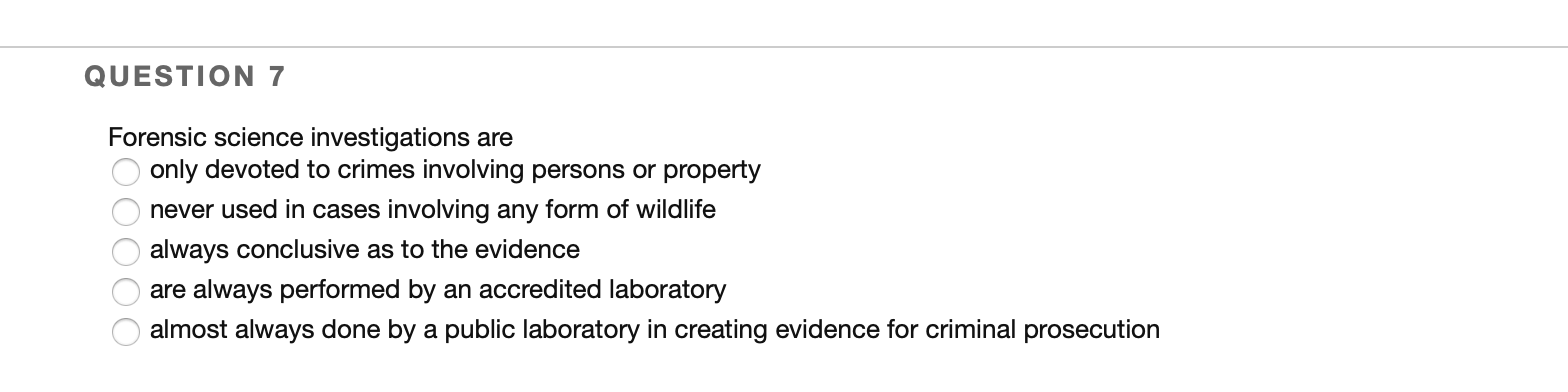 Solved QUESTION 1 How is forensic science different than | Chegg.com