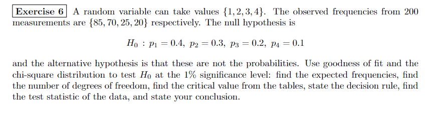 Solved A random variable can take values {1,2,3,4}. The | Chegg.com