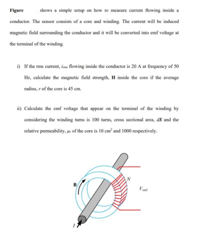 Solved Figure shows a simple setup on how to measure current | Chegg.com