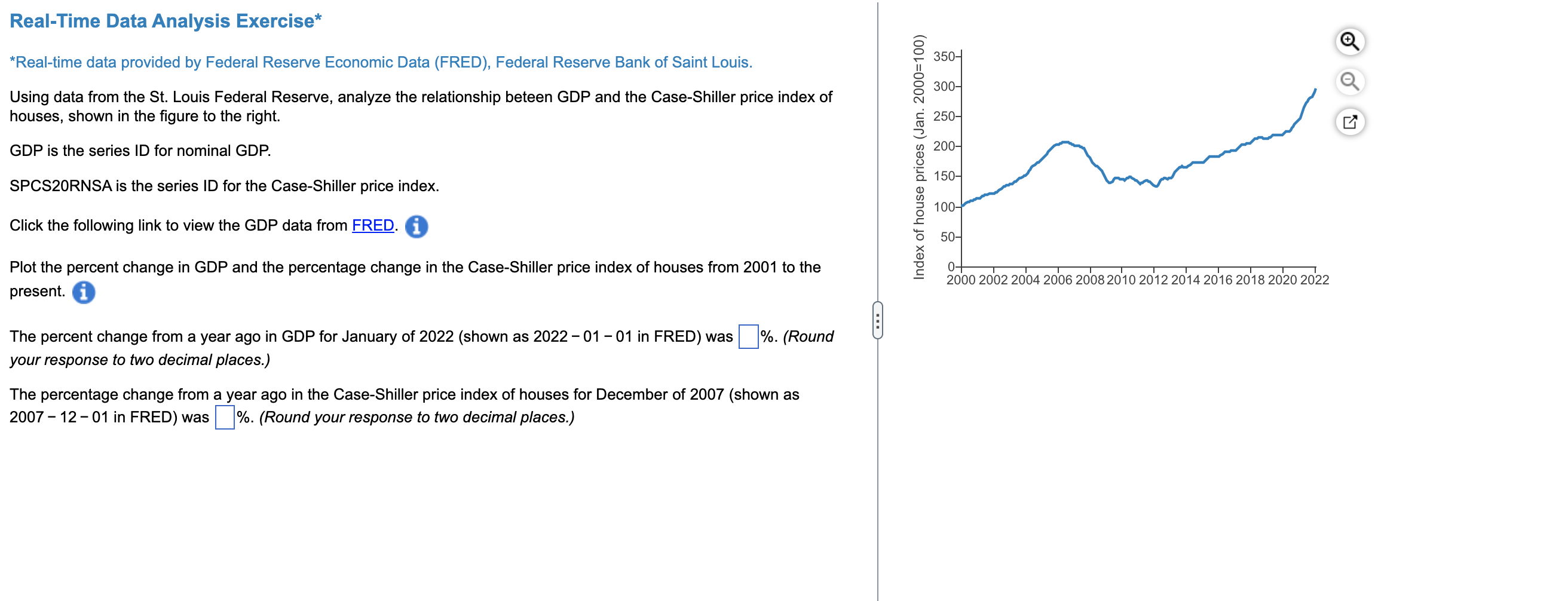 Solved Real-Time Data Analysis Exercise* *Real-time data | Chegg.com