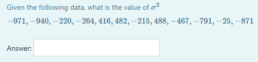 Solved Calculate the sum of squared deviations of the | Chegg.com