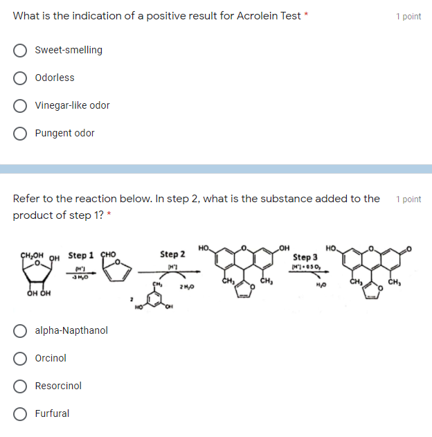 Solved What is the indication of a positive result for | Chegg.com