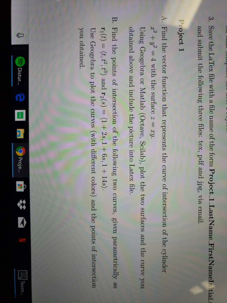 Solved how would you Input A into geogebra to get the | Chegg.com