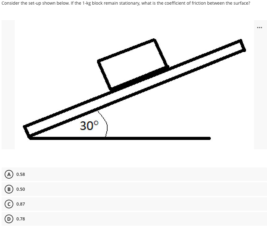 Solved Consider the set-up shown below. If the 1-kg block | Chegg.com