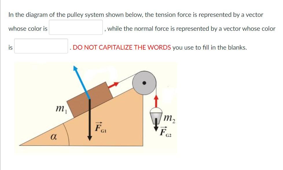 Solved In the diagram of the pulley system shown below, the | Chegg.com