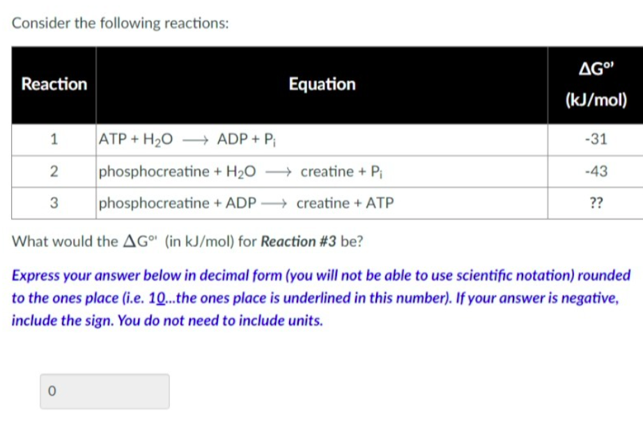 Solved Consider the following reactions:What would the | Chegg.com