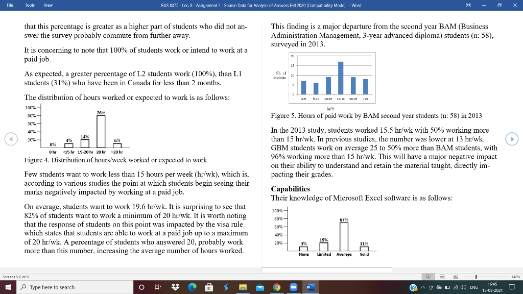 File Tools Vien BUS 8375 - Loc. 8-Assignment 2 - | Chegg.com