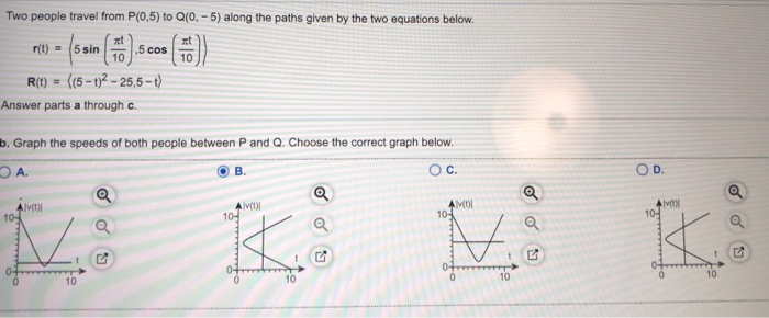 Solved Determine whether the following trajectory lies on a | Chegg.com