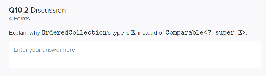 Consider the following partial class definition for | Chegg.com