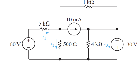 Solved Use the nodal analysis to find the branch currents | Chegg.com