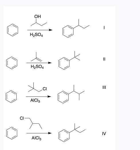 Solved Which of the following reaction will not proceed to | Chegg.com