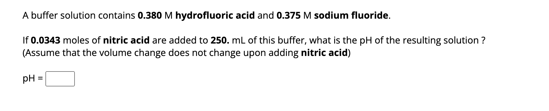 Solved A buffer solution contains 0.380M hydrofluoric acid | Chegg.com