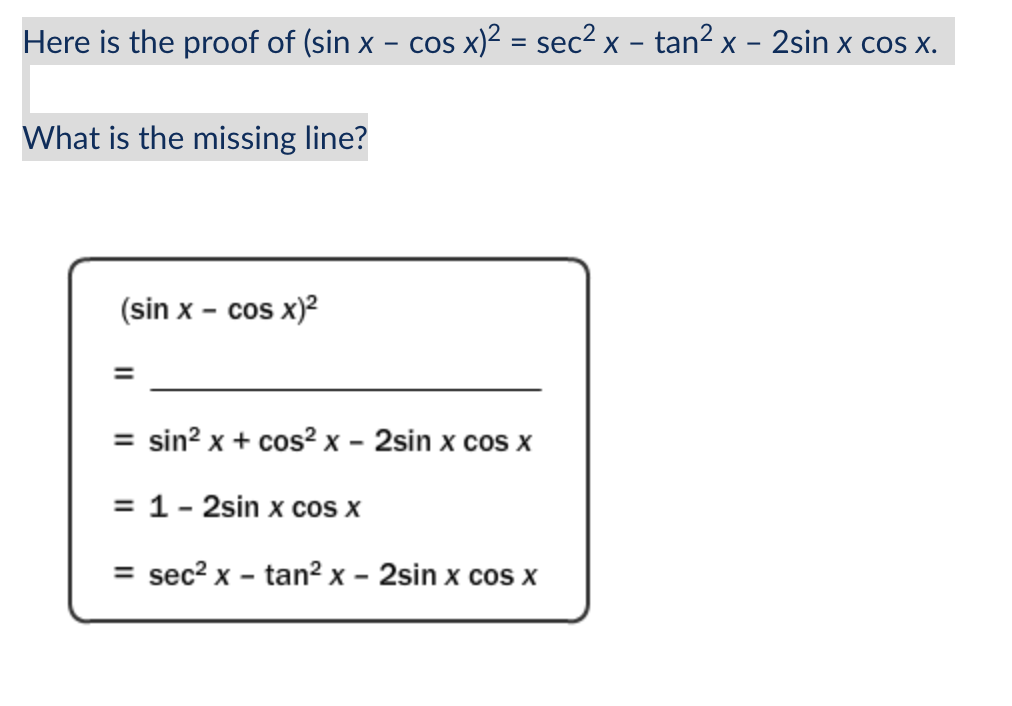 Solved Here is the proof of | Chegg.com