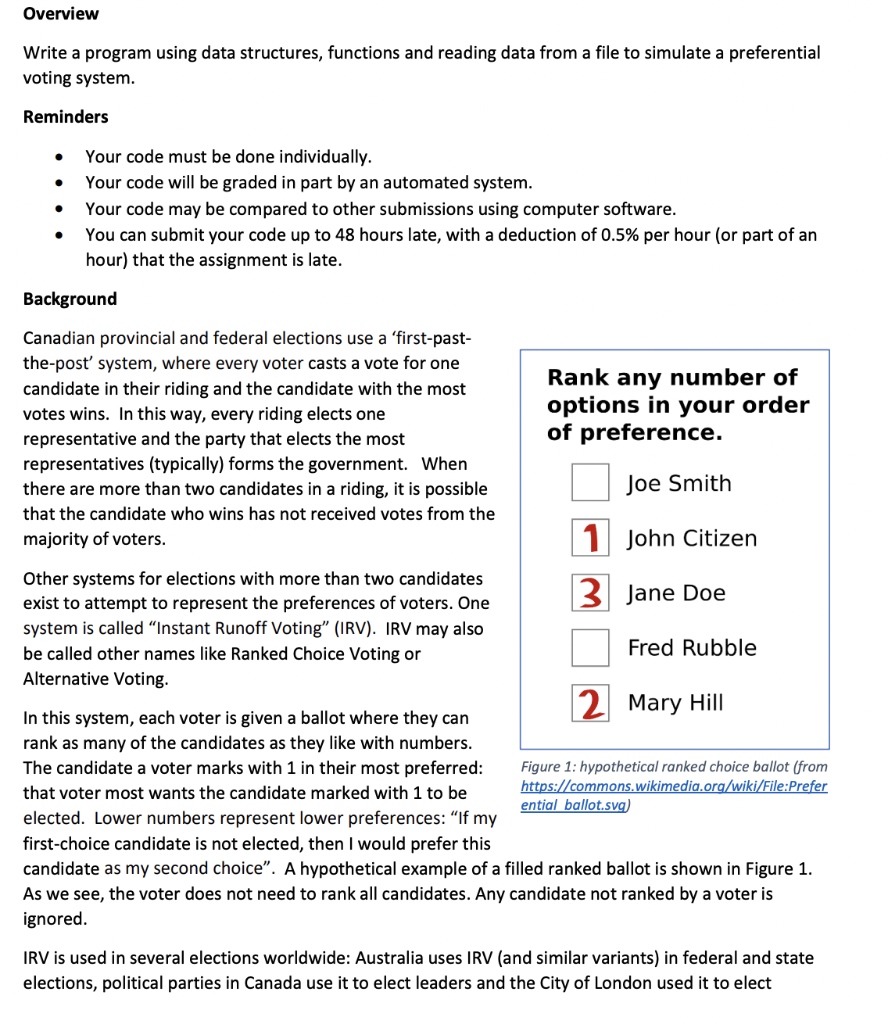 Solved Solve using PYTHON Overview Write a program using | Chegg.com