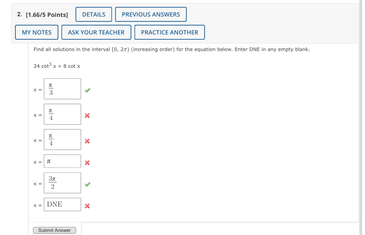 Solved Find all solutions in the interval ) (increasing | Chegg.com