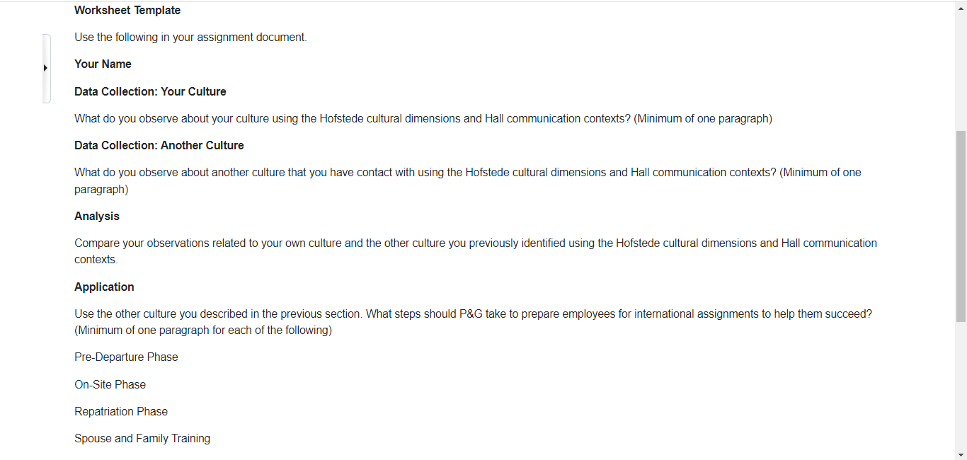 Solved In this assignment, you will learn about patterns of | Chegg.com