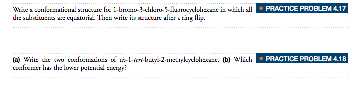 Solved Wite a conformational structure for | Chegg.com