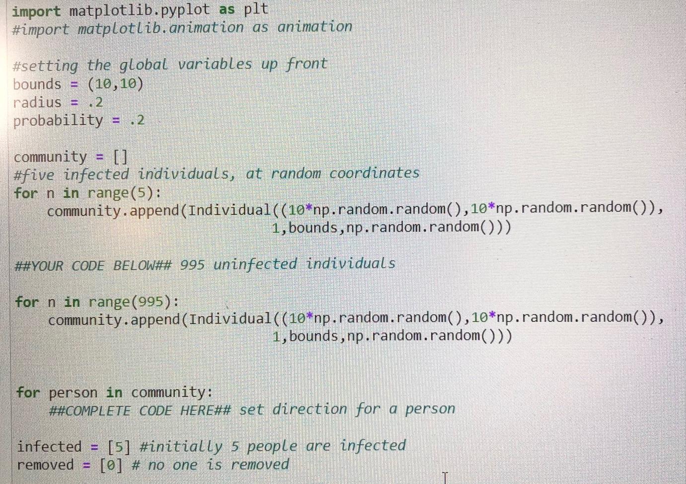 Solved We can use object oriented programming to model the | Chegg.com