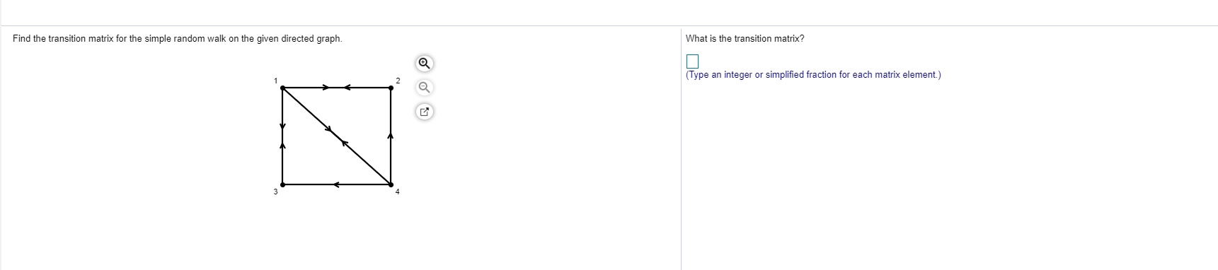 Solved Find the transition matrix for the simple random walk | Chegg.com
