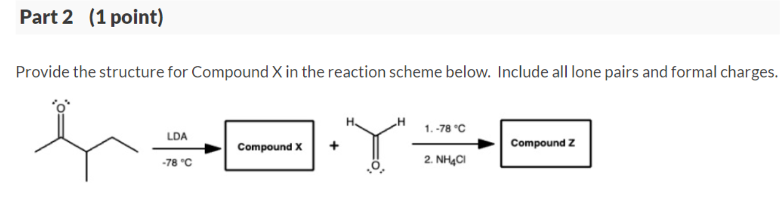 Provide the structure for Compound X in the reaction | Chegg.com